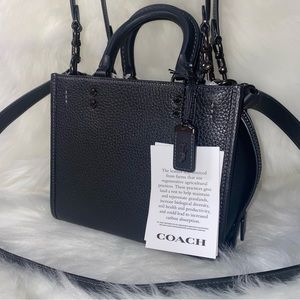 Coach | Bags | Coach Leather Small Rogue Purse New | Poshmark